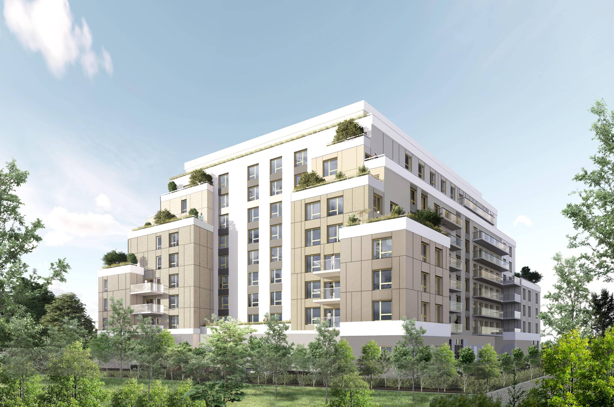 Résidence coliving — Atelier Marie-Odile Foucras